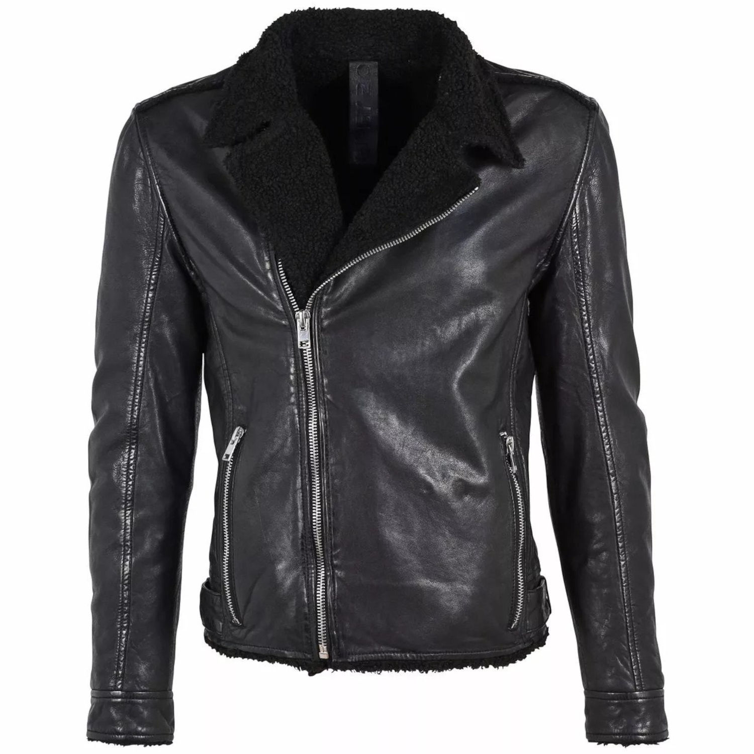 Cojoc de Piele Barbati Gipsy Neagra G2MCoyn SF NSLVV W
