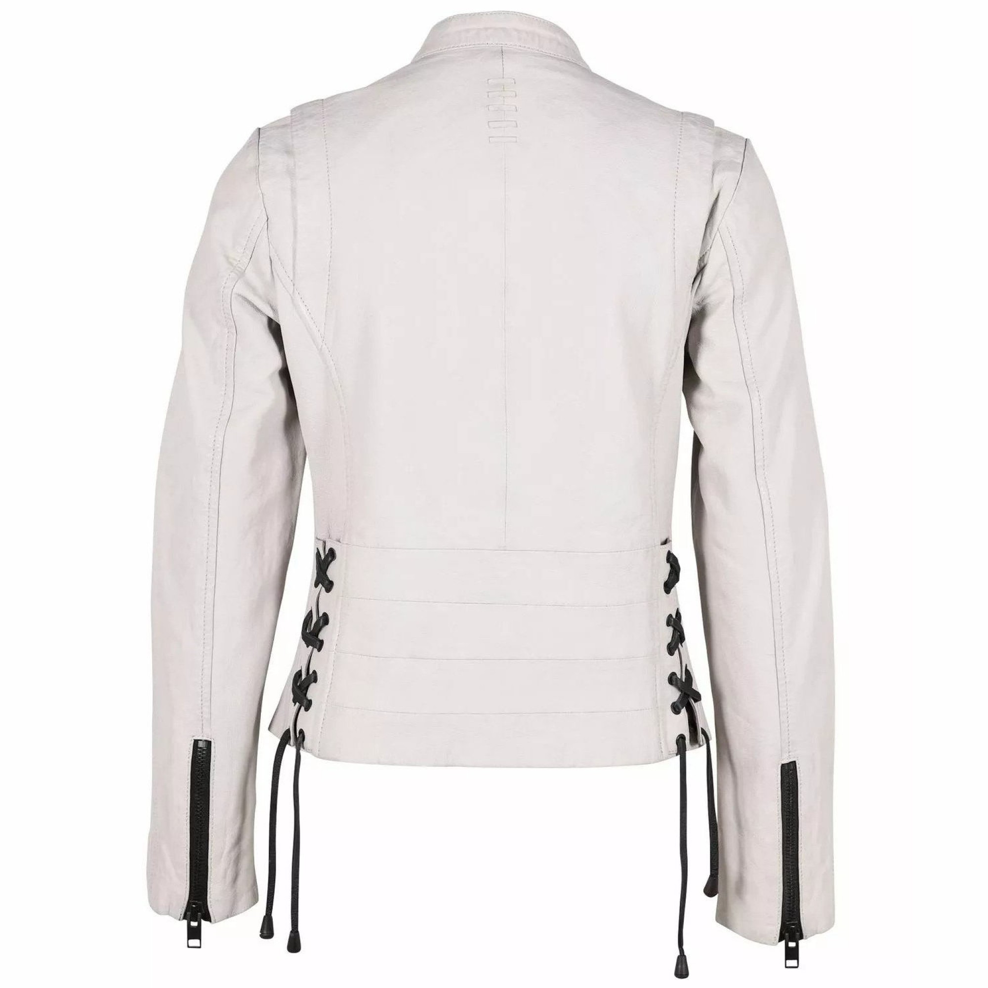 Geaca de Piele Dama Gipsy Alba G2WYara SF LASARV