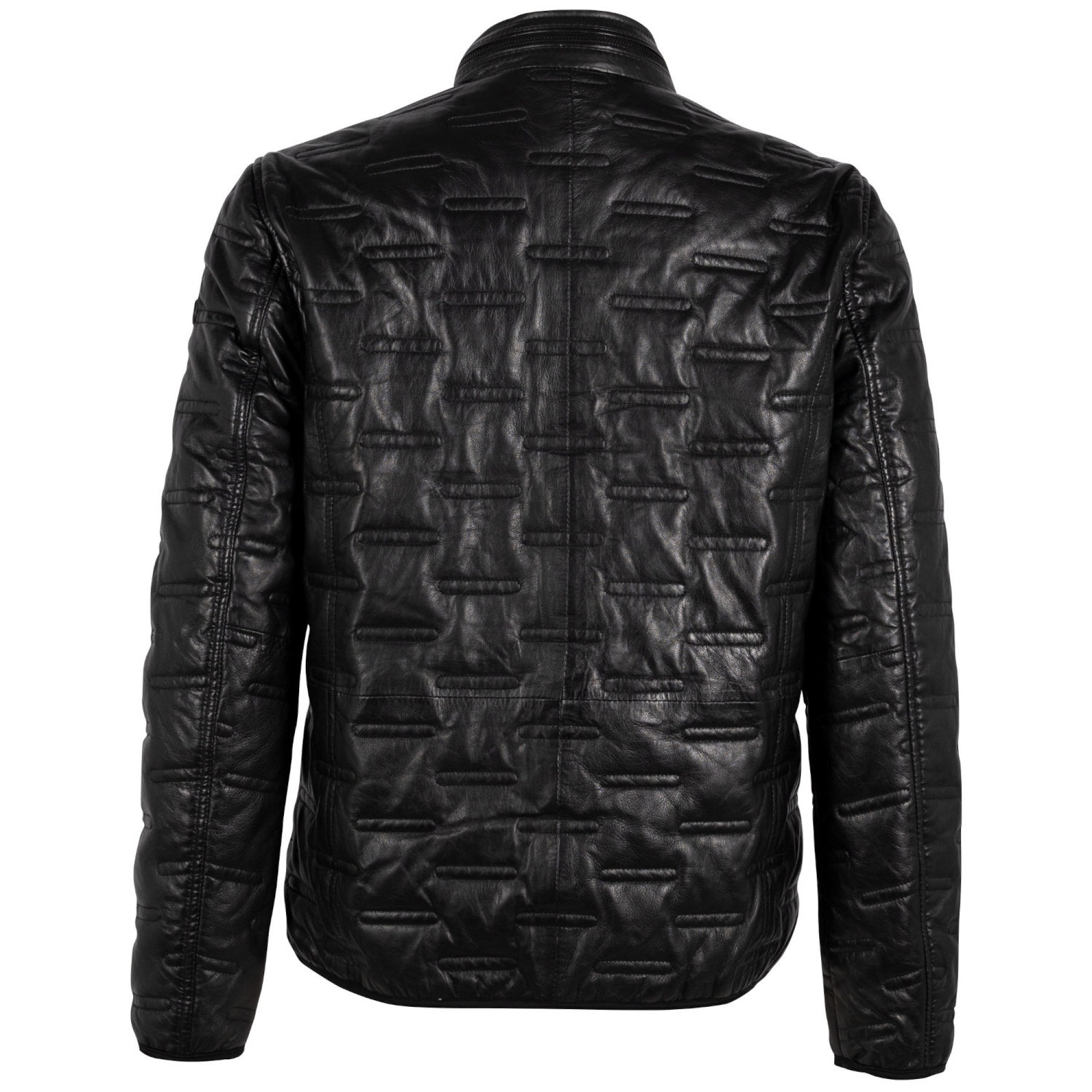 Geaca de Piele Barbati Gipsy Neagra GMCalep
