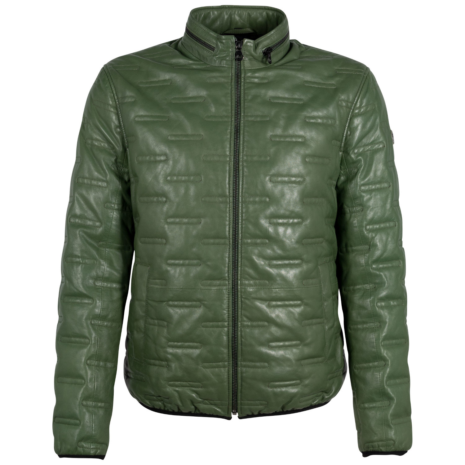 Geaca de Piele Barbati Gipsy Verde GMCalep