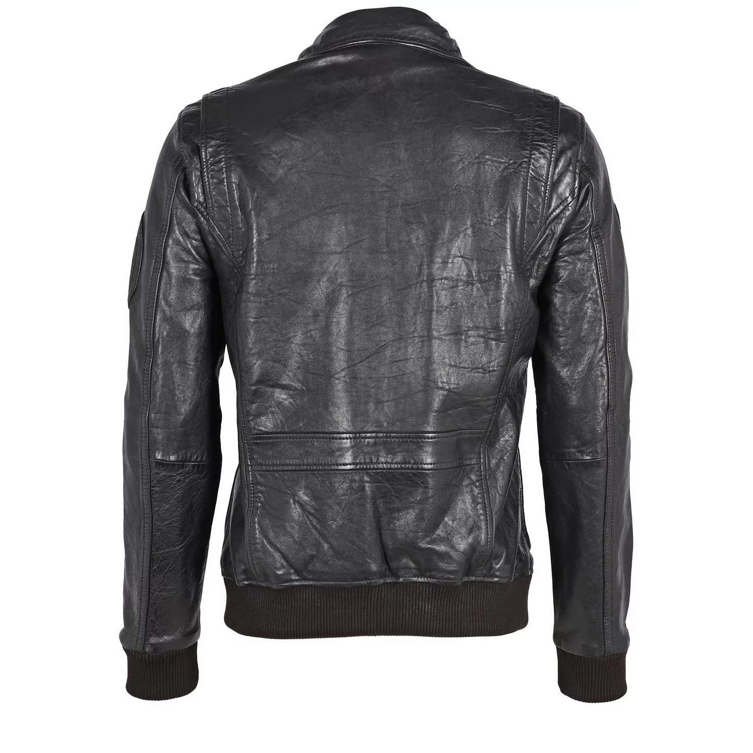 Geci de Piele : Geaca de Piele Barbati Gipsy Neagra GMPiper ...