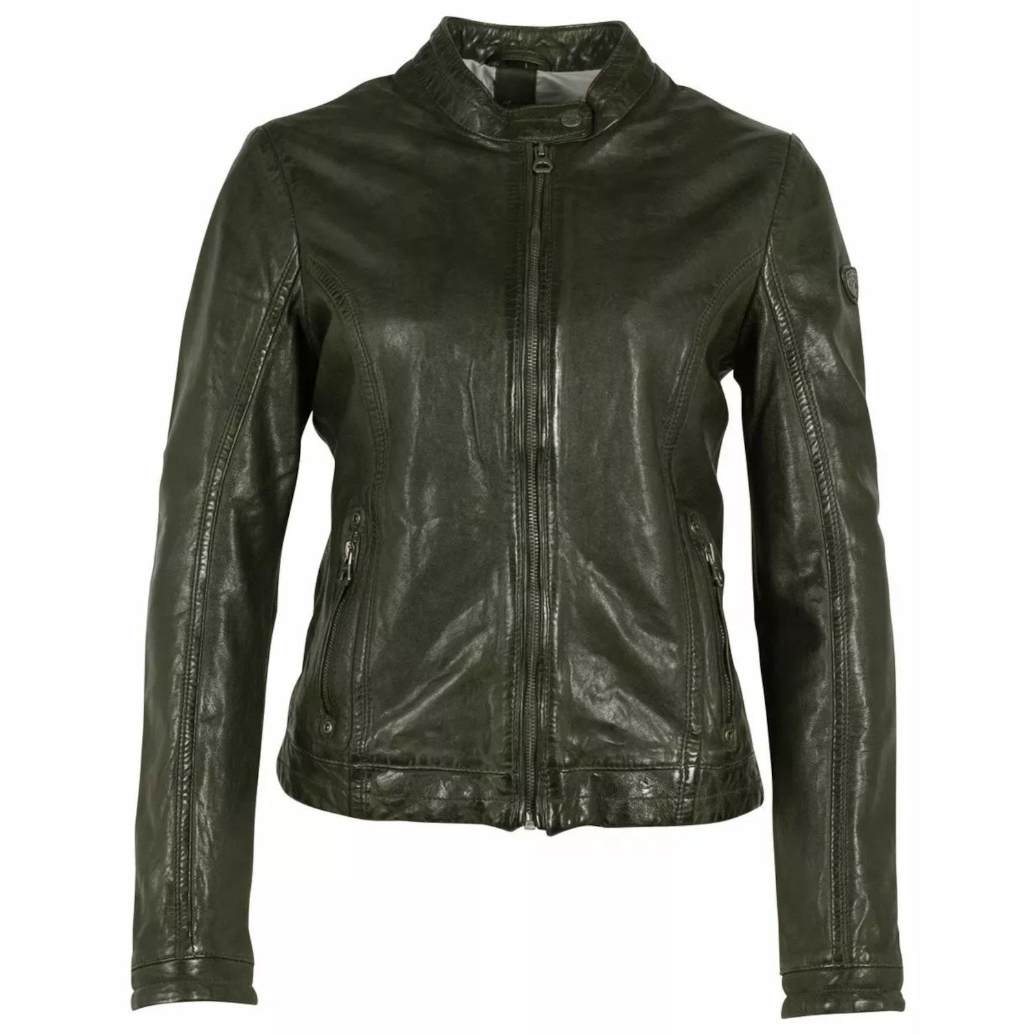 Geaca de Piele Dama Gipsy Verde GWJosie