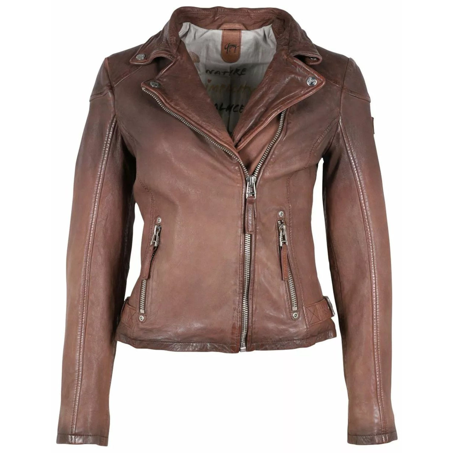 Geaca de Piele Dama Gipsy Maro GWKandy W22 LAMOV