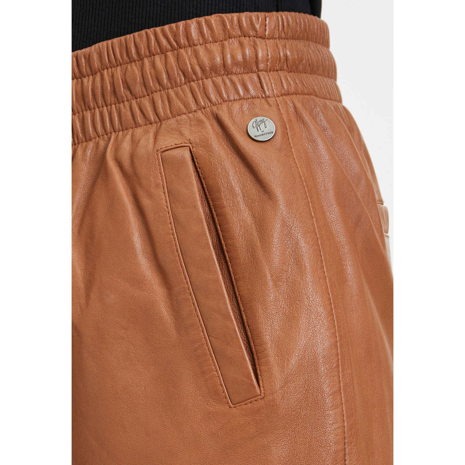 Pantaloni de Piele Dama Gipsy Coniac GWTariza