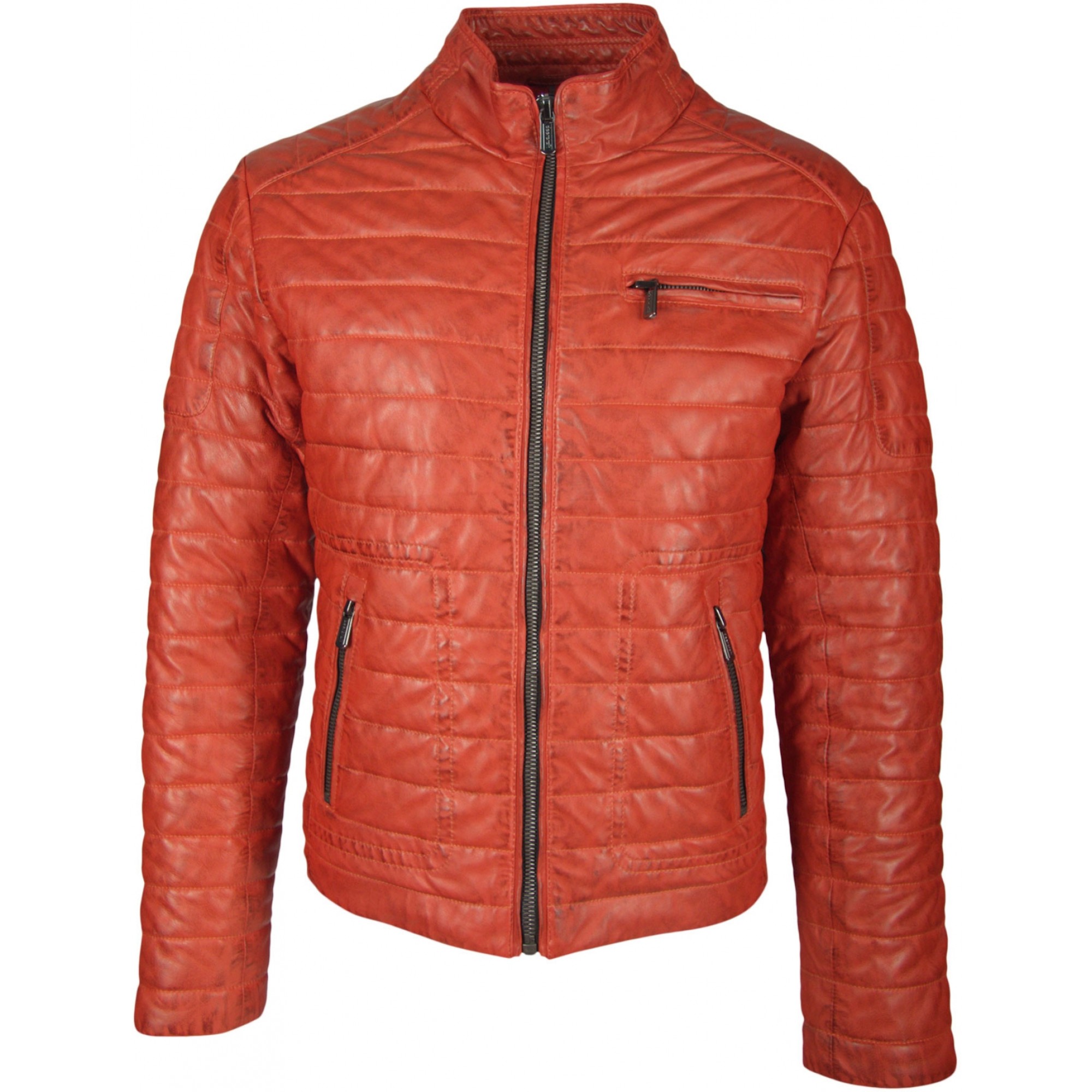 Geaca de Piele Naturala Barbati Gipsy Rosie Ocean LNBV W